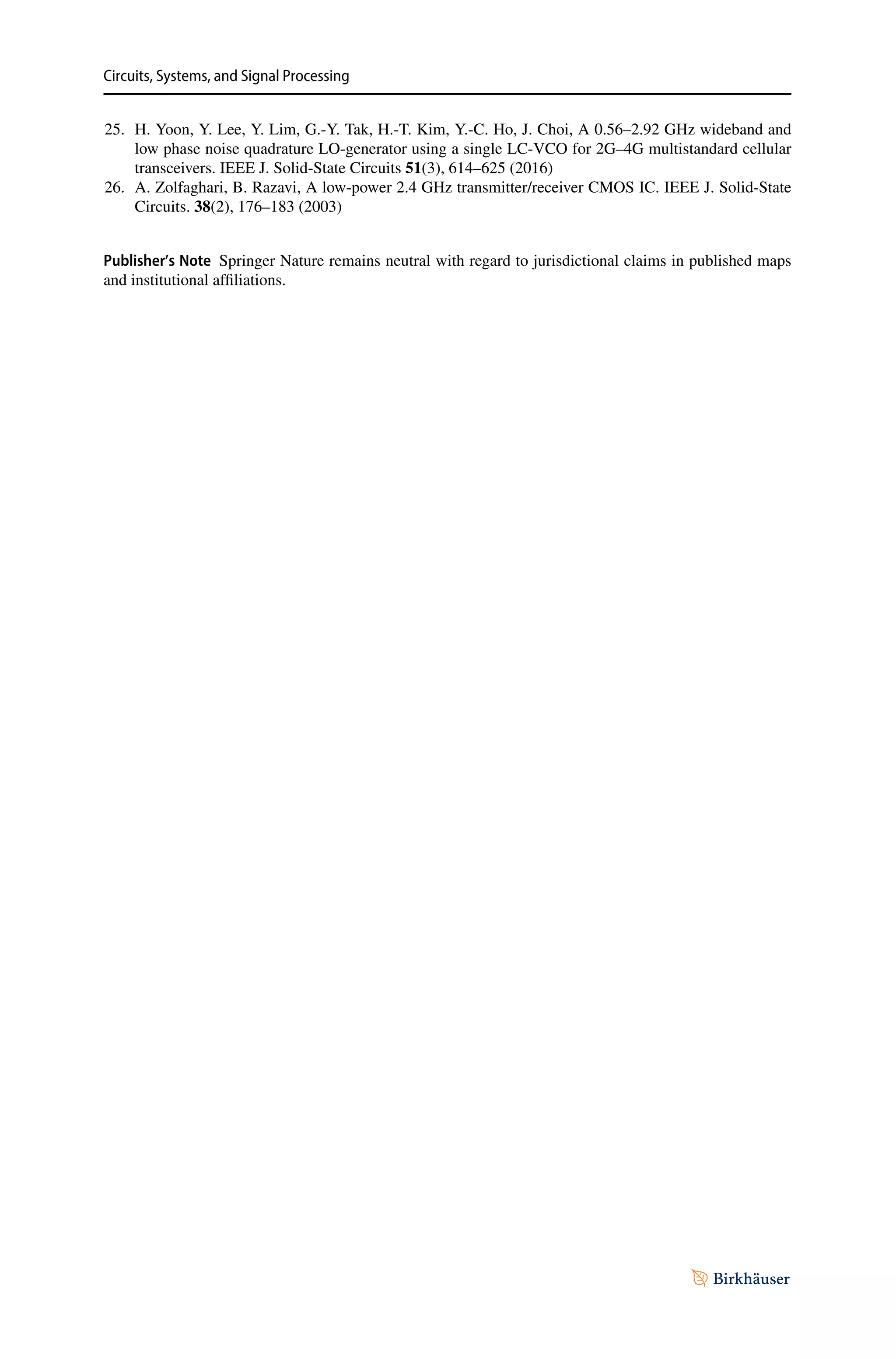 Low Power LC-Quadrature VCO with Superior Phase Noise Performance in 0.13 μmRF-CMOS Process for ...