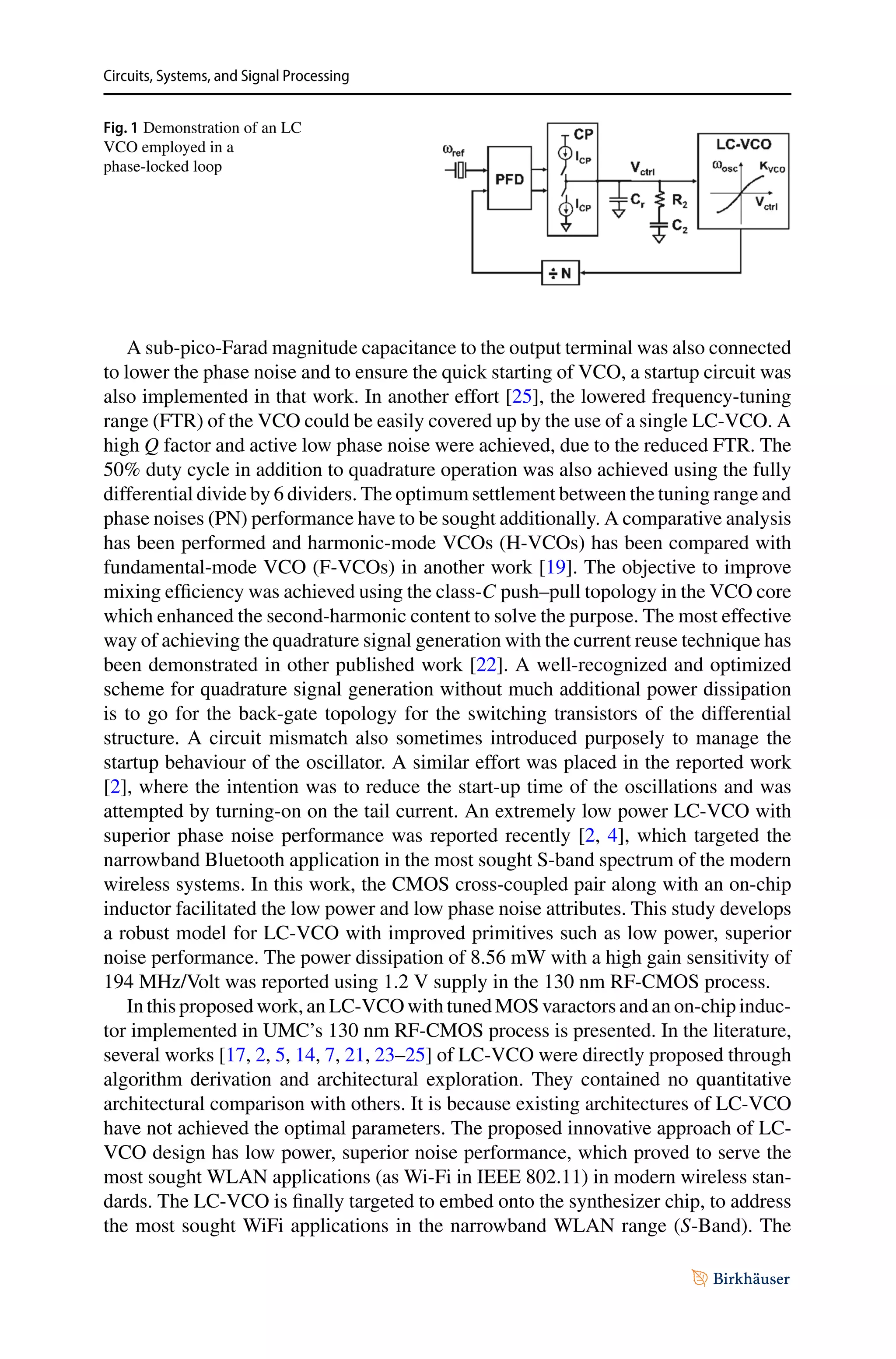 Low Power LC-Quadrature VCO with Superior Phase Noise Performance in 0. ...