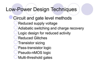 Low power methods.ppt