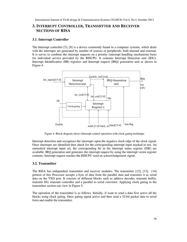 Low Power Reduced Instruction Set Architecture Using Clock Gating