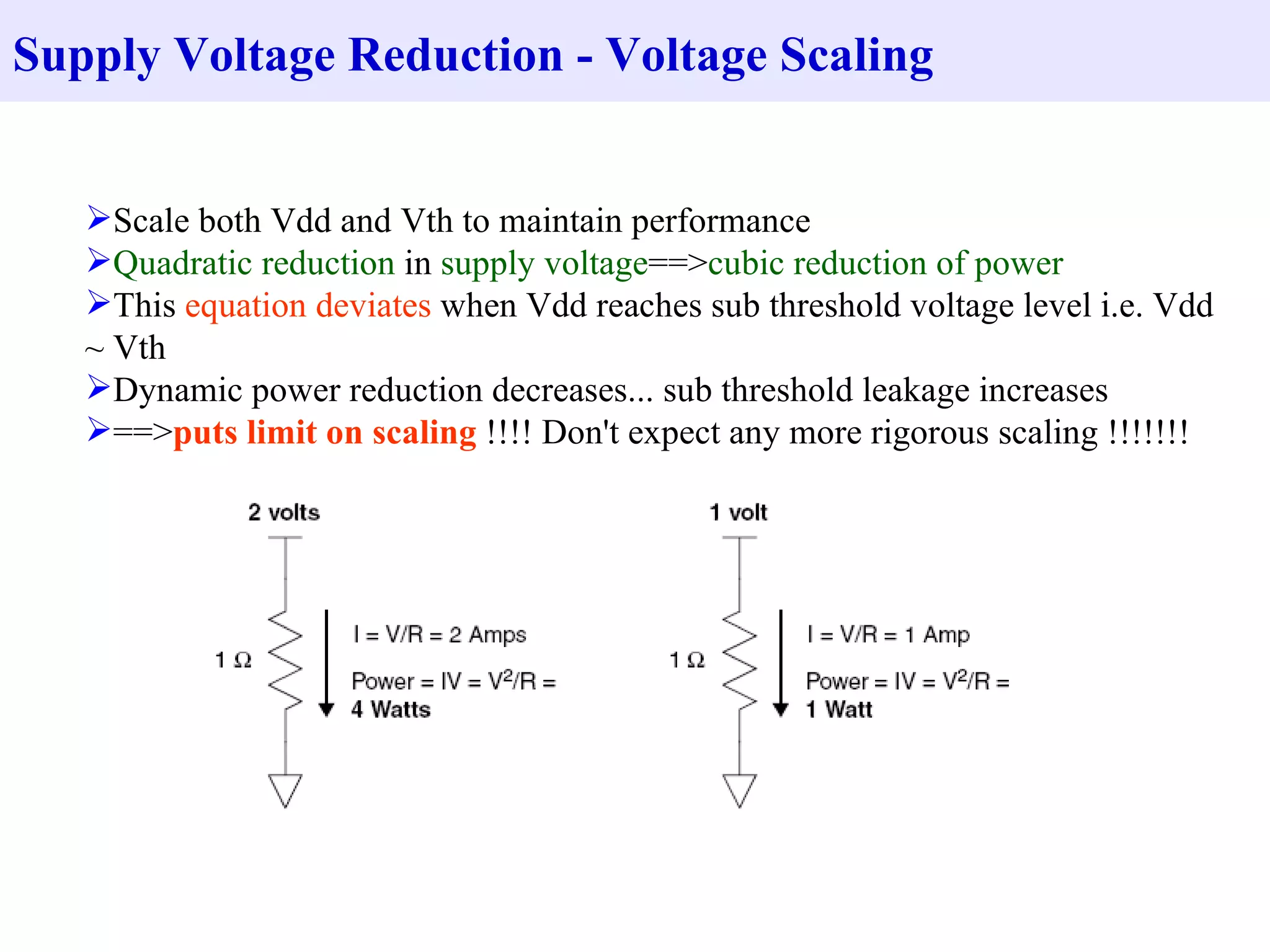 Low Power Design Techniques for ASIC / SOC Design | PPT