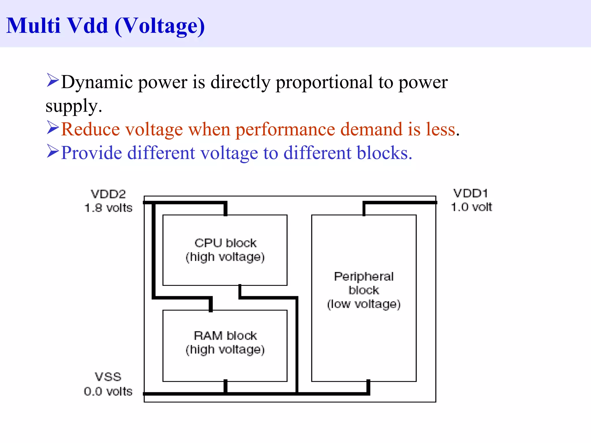 Low Power Design Techniques for ASIC / SOC Design | PPT