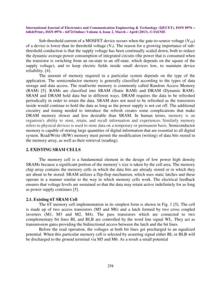 Low power sram | PDF