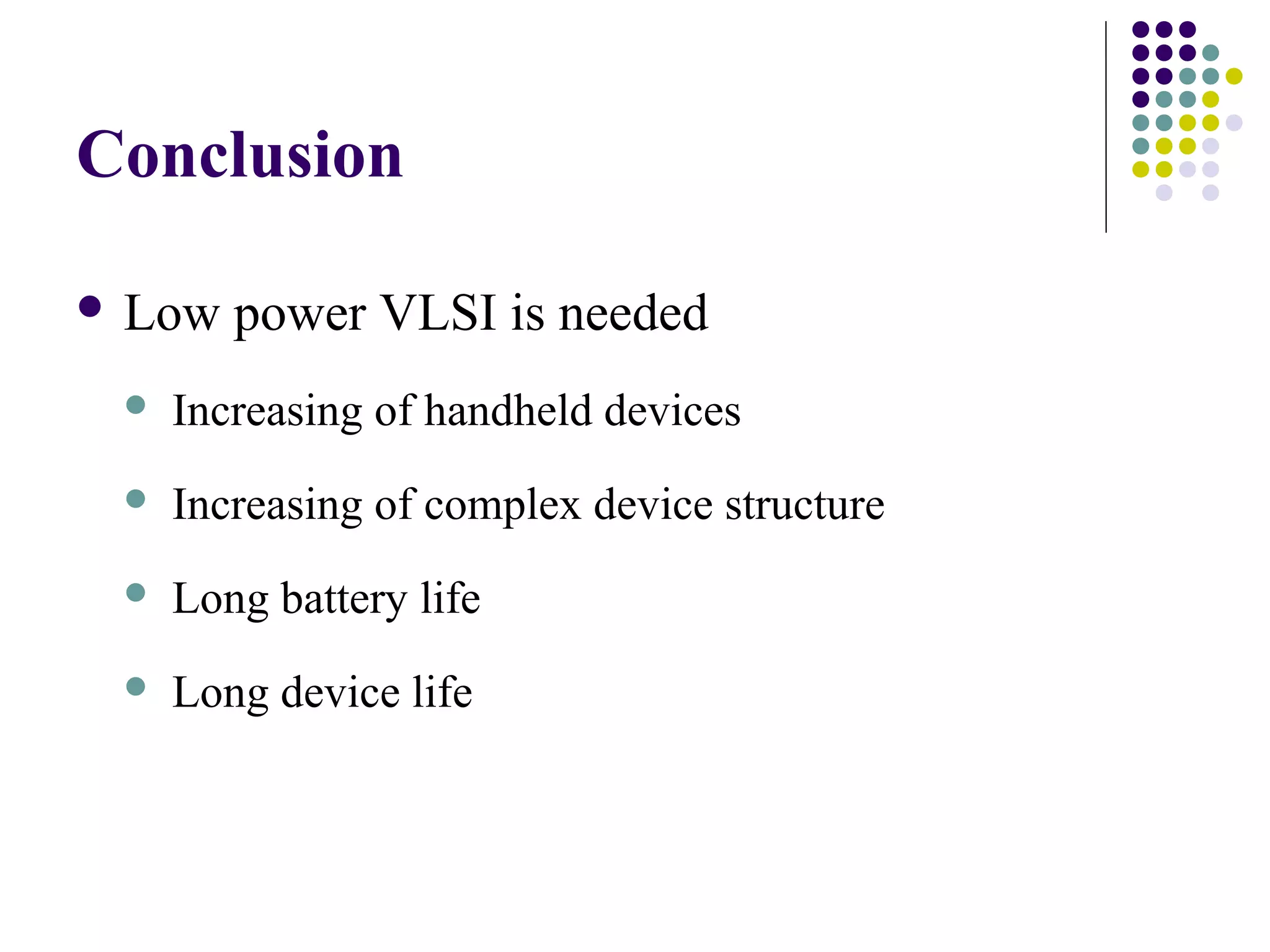 Low power vlsi design | PPT