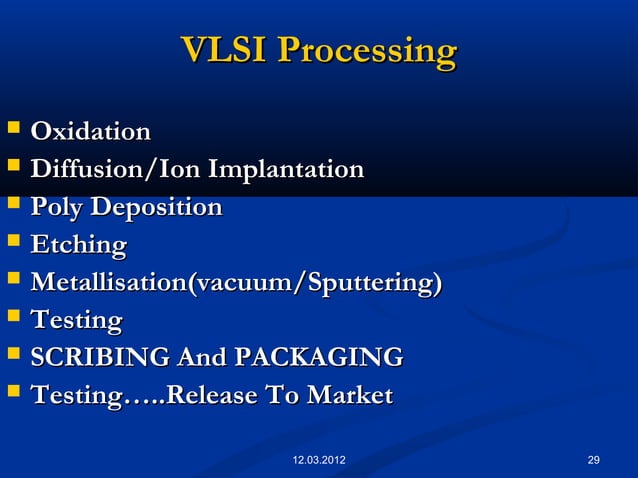 Low power VLSI design | PPT