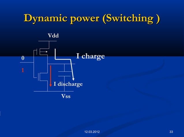 Low power VLSI design | PPT