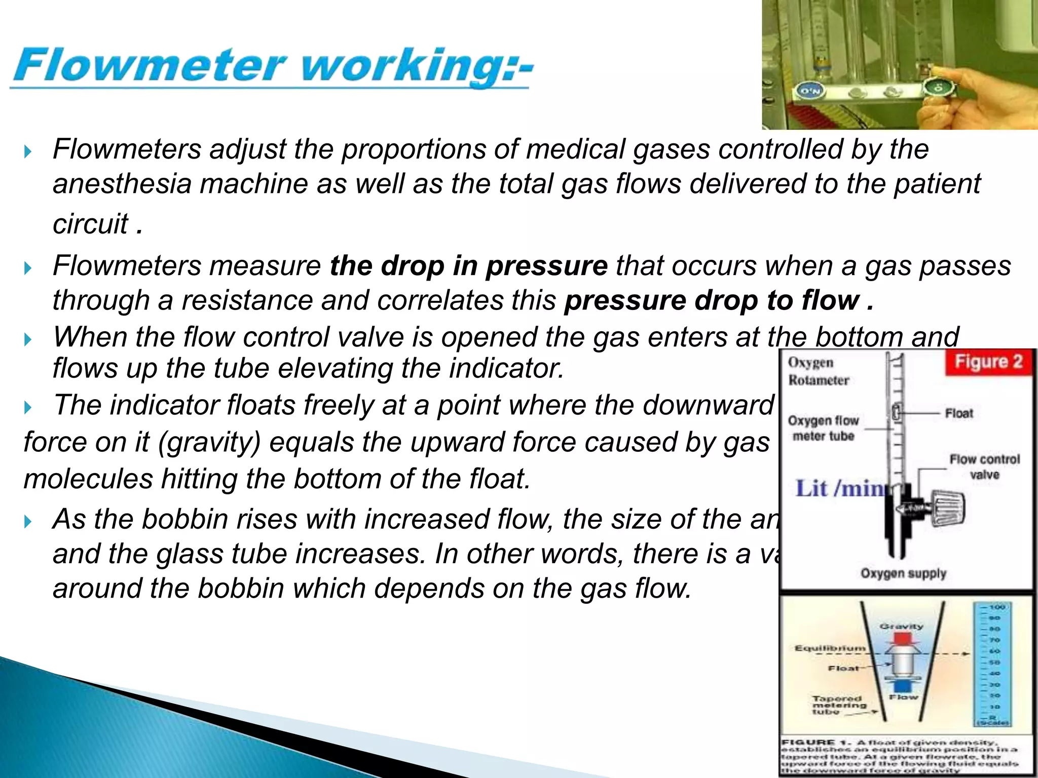 Low pressure system in anaesthesia machine | PPTX