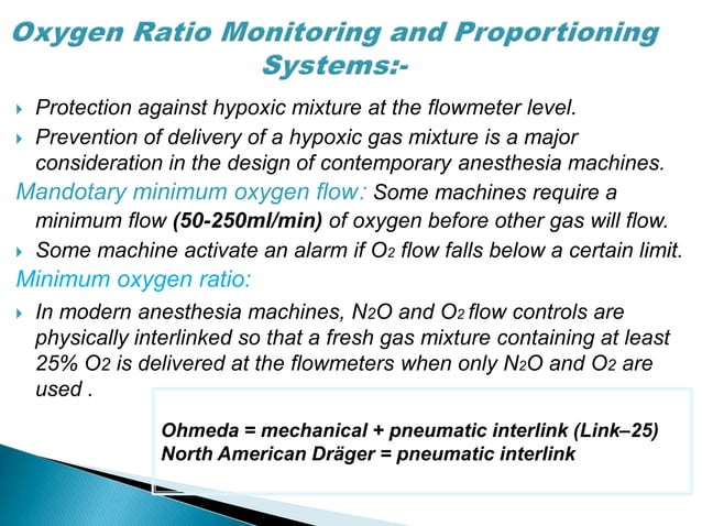 Low pressure system in anaesthesia machine | PPTX