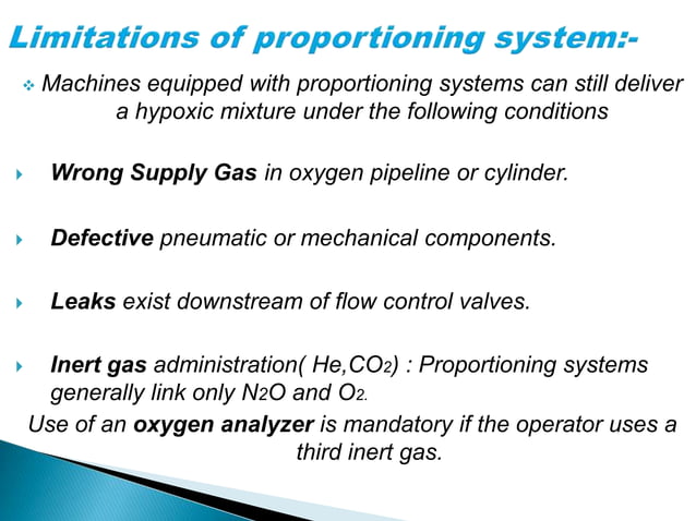 Low pressure system in anaesthesia machine | PPTX