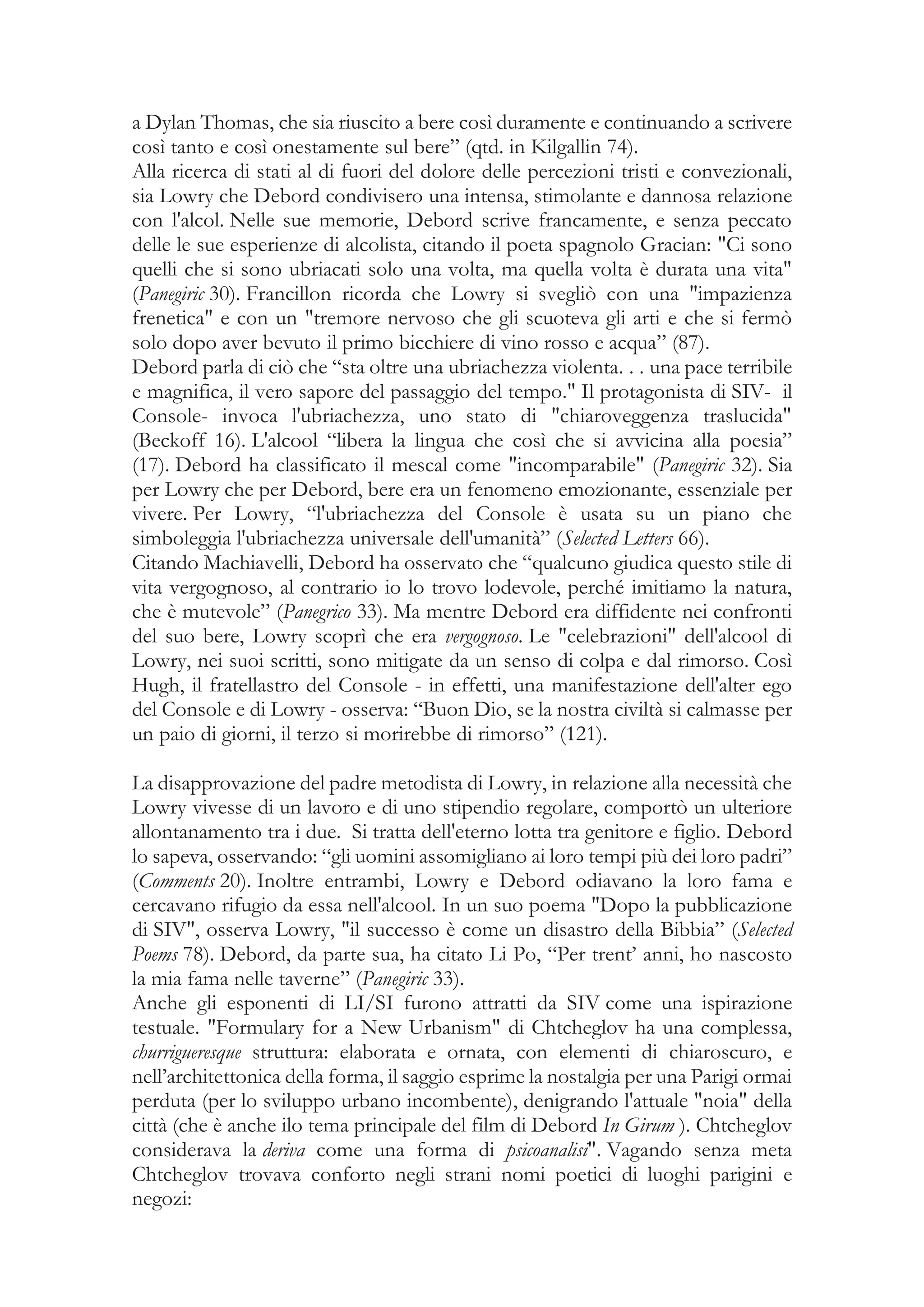 Lowry and Debord | PDF