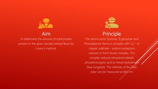 Lowry's method | PPTX