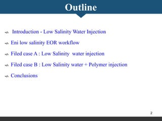 Low Salinity Water Injection by Shrinath Ghadge | PPTX