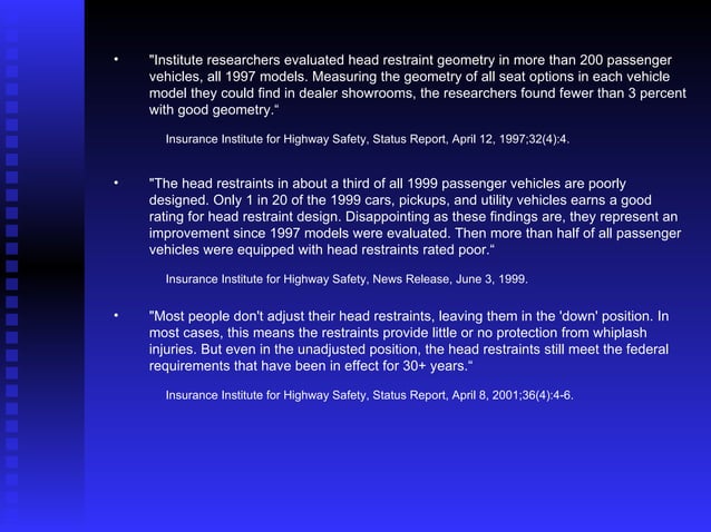 Low Speed Rear End Collisions | PPT