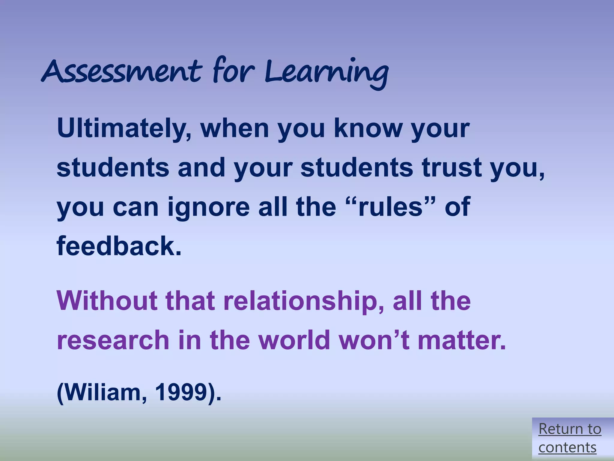 Low stakes testing in the mathematics classroom | PPTX | Educational ...