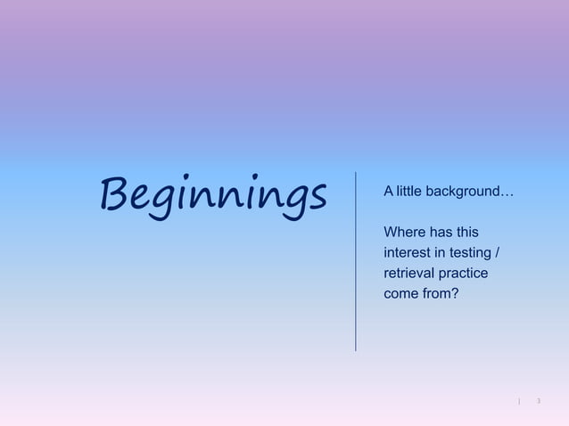 Low stakes testing in the mathematics classroom | PPTX | Educational ...