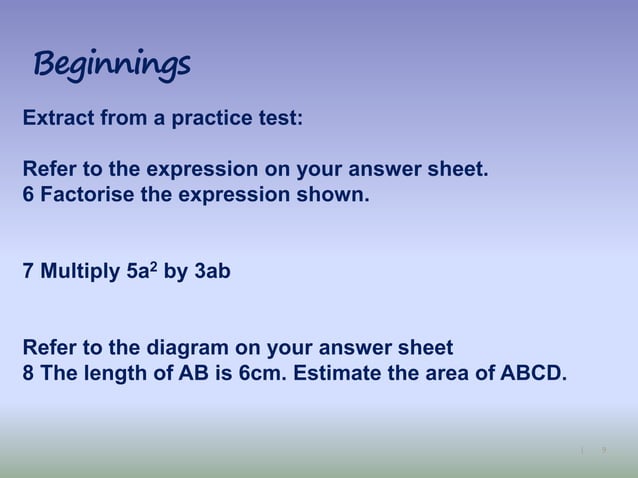 Low stakes testing in the mathematics classroom | PPTX | Educational ...