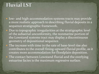 Lowstand system tracts | PPTX