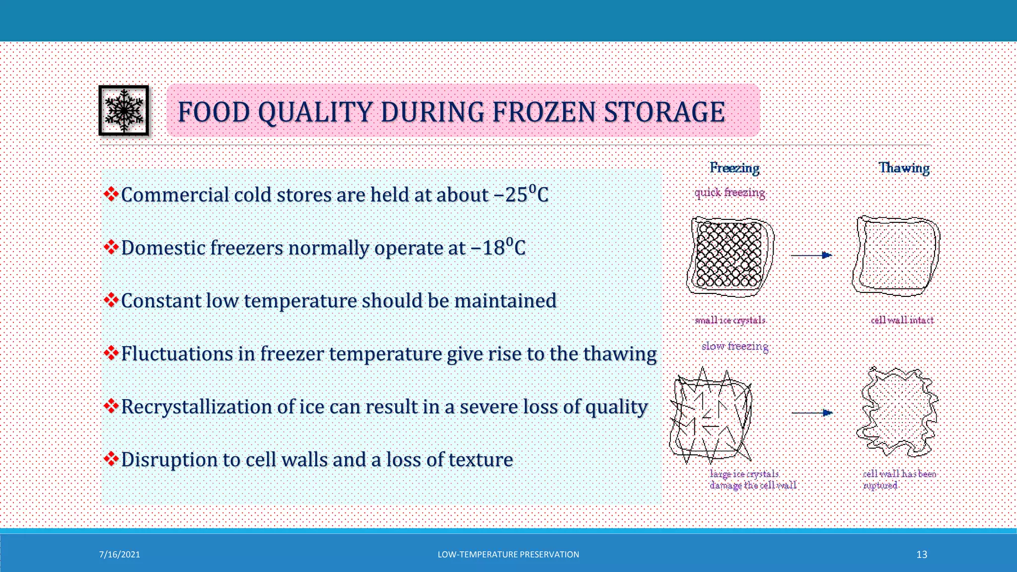 Low temperature preservation | PPTX