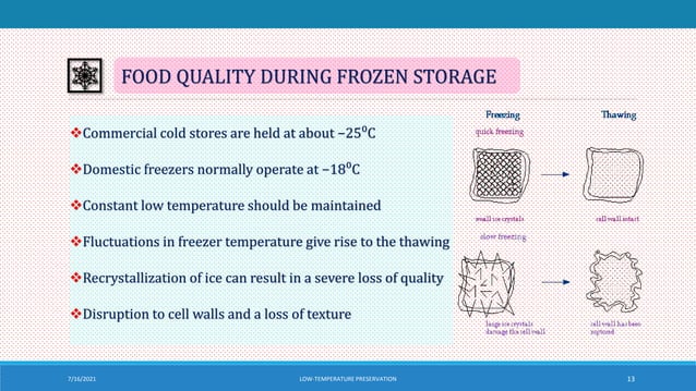 Low temperature preservation | PPTX