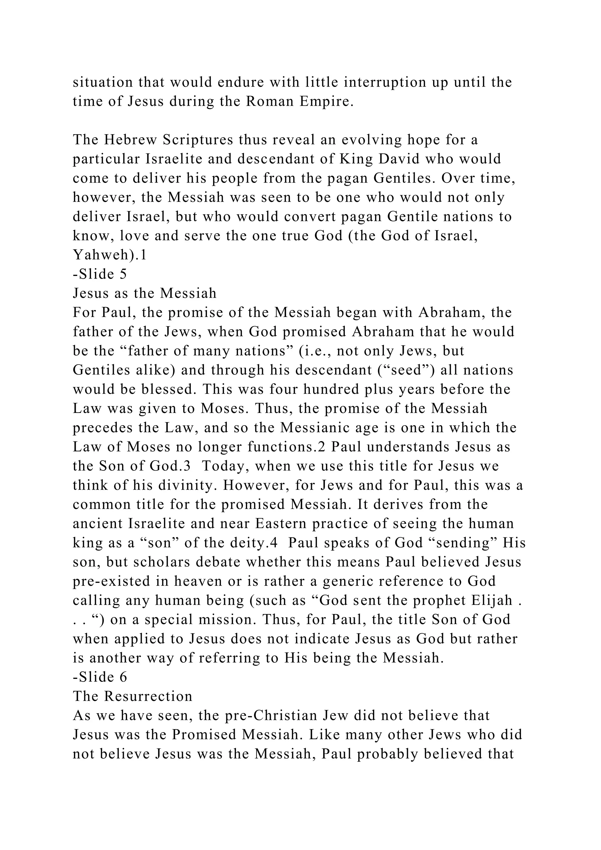 Low Versus High ChristologyJesus Christ is the center of the Chr.docx