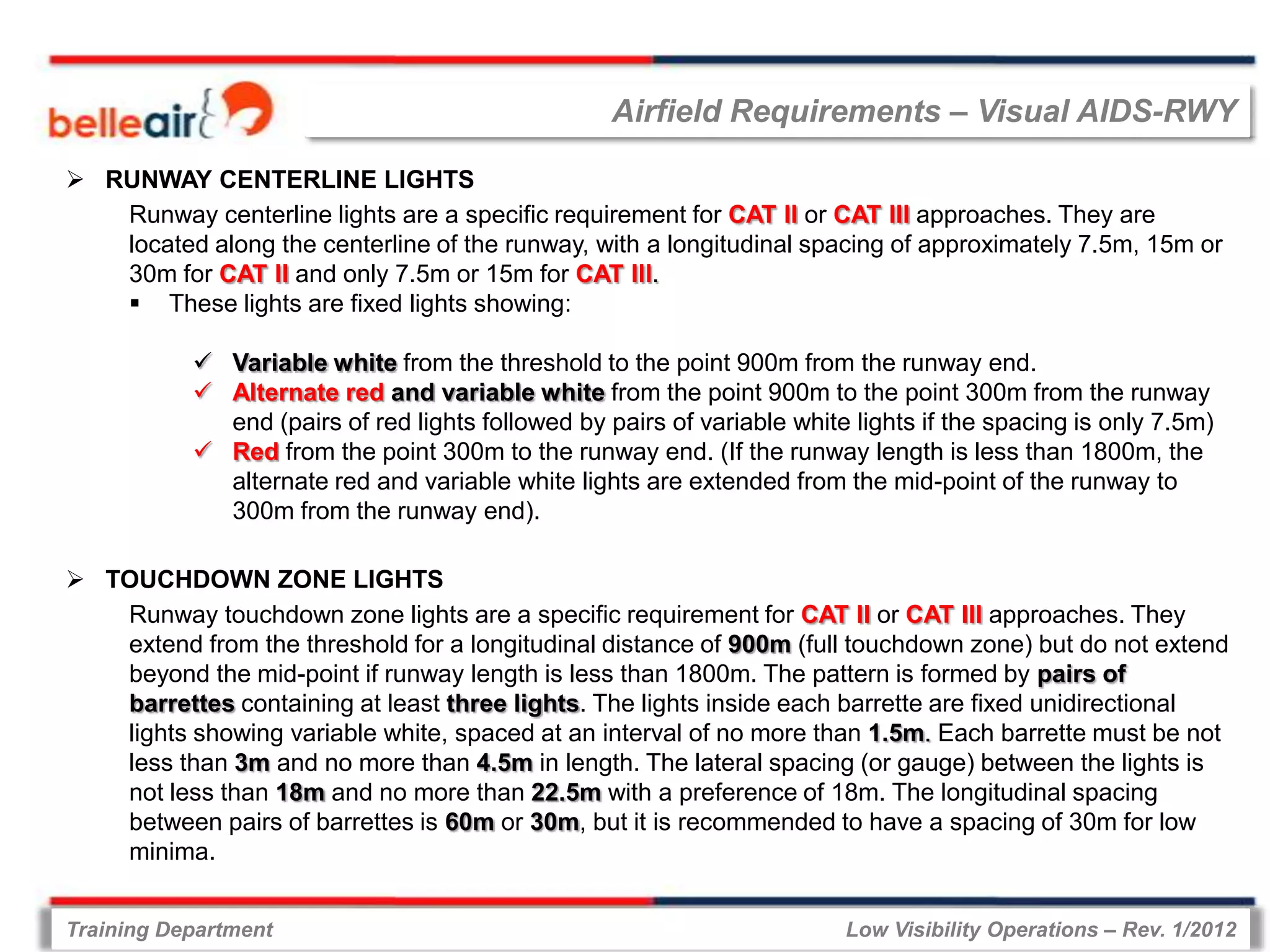Low visibility operations rev.1-2012 | PPTX