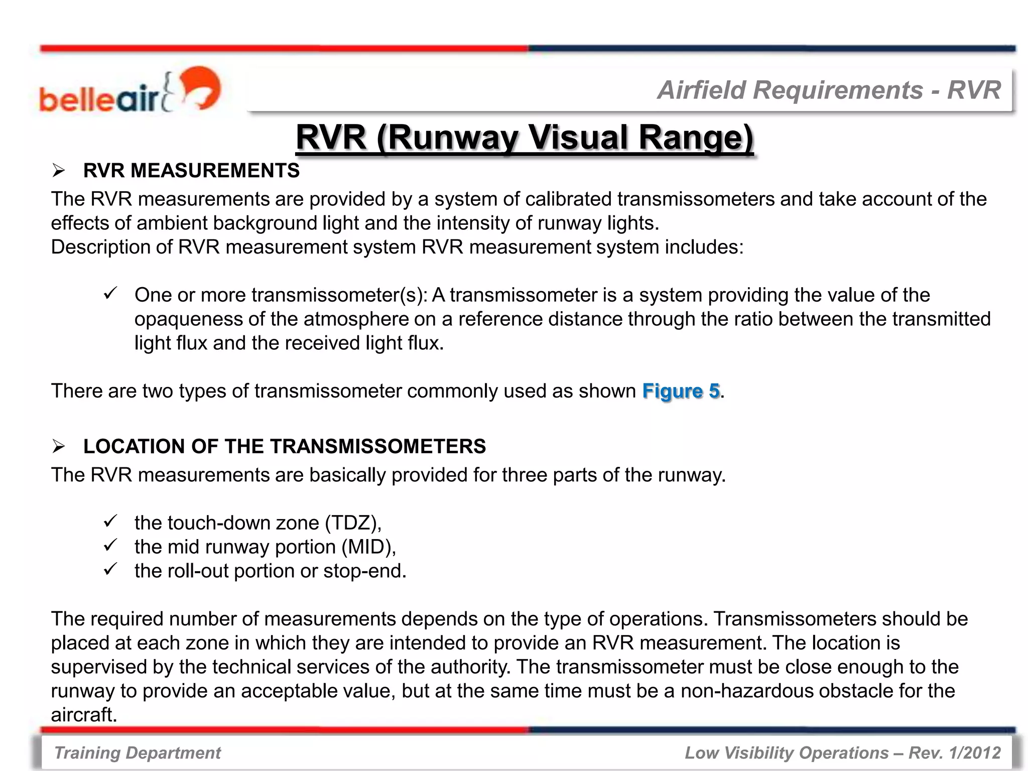 Low visibility operations rev.1-2012 | PPTX