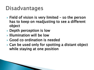 Low vision aids | PPTX