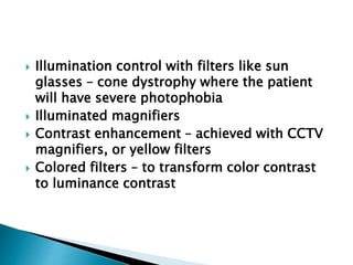 Low vision aids | PPTX