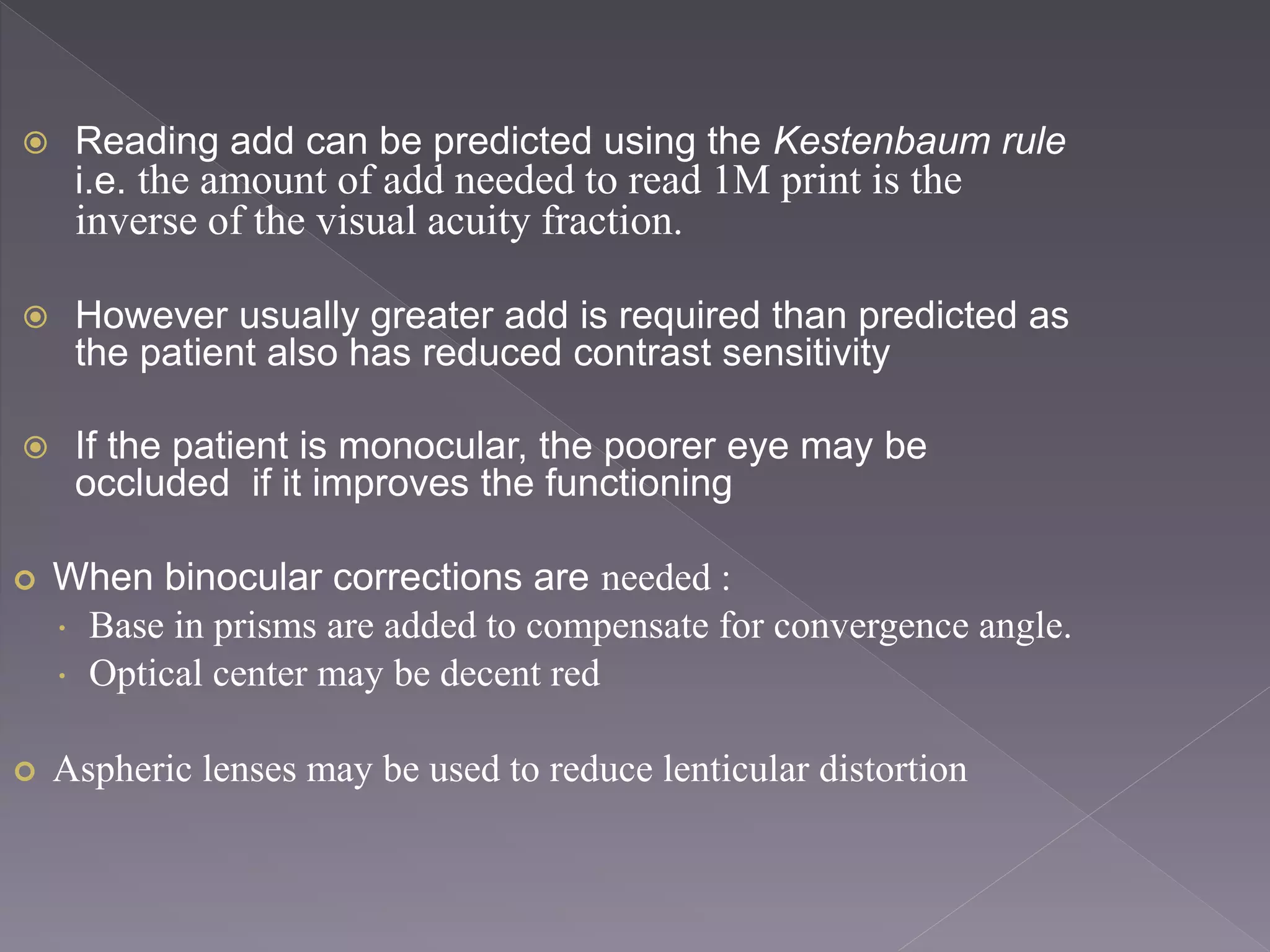 Low vision aids magnification | PPTX