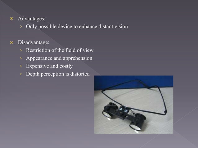 Low vision aids magnification | PPTX