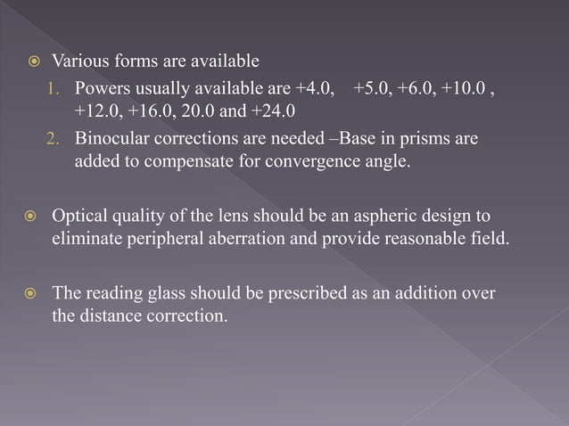 Low vision aids magnification | PPTX