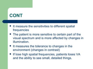 Low vision assessment | PPT