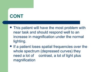 Low vision assessment | PPT