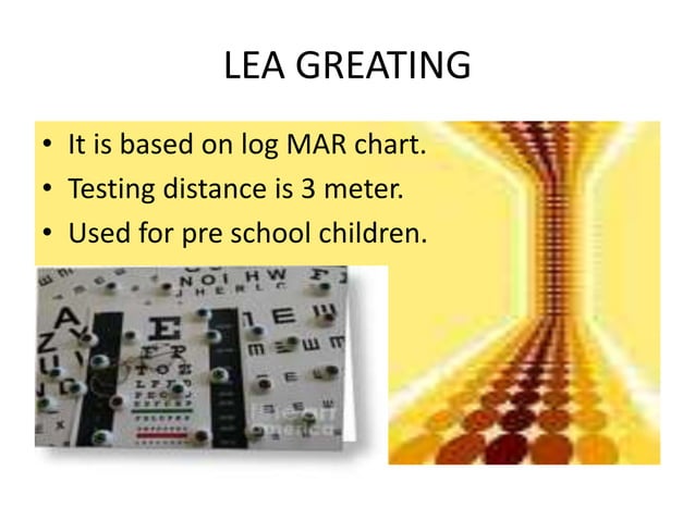 Low vision chart | PPSX