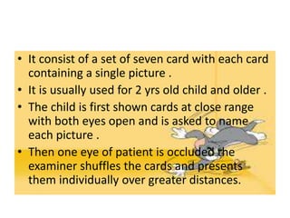 Low vision chart | PPSX