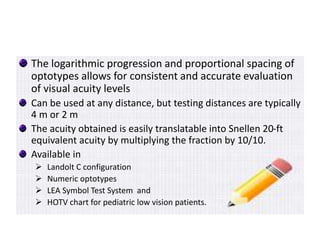 Low vision chart | PPSX