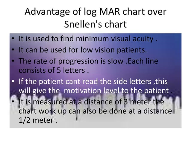 Low vision chart | PPSX