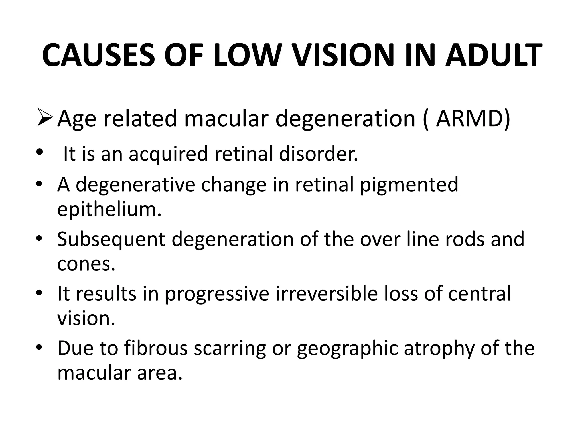 LOW VISION IN ADULT PRESENTED BY SHUBHAM.pptx