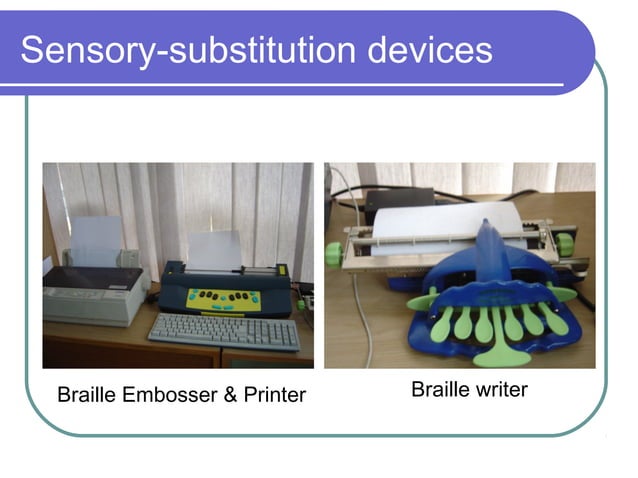Low vision non optical devices | PPT | Eye and Vision Conditions ...