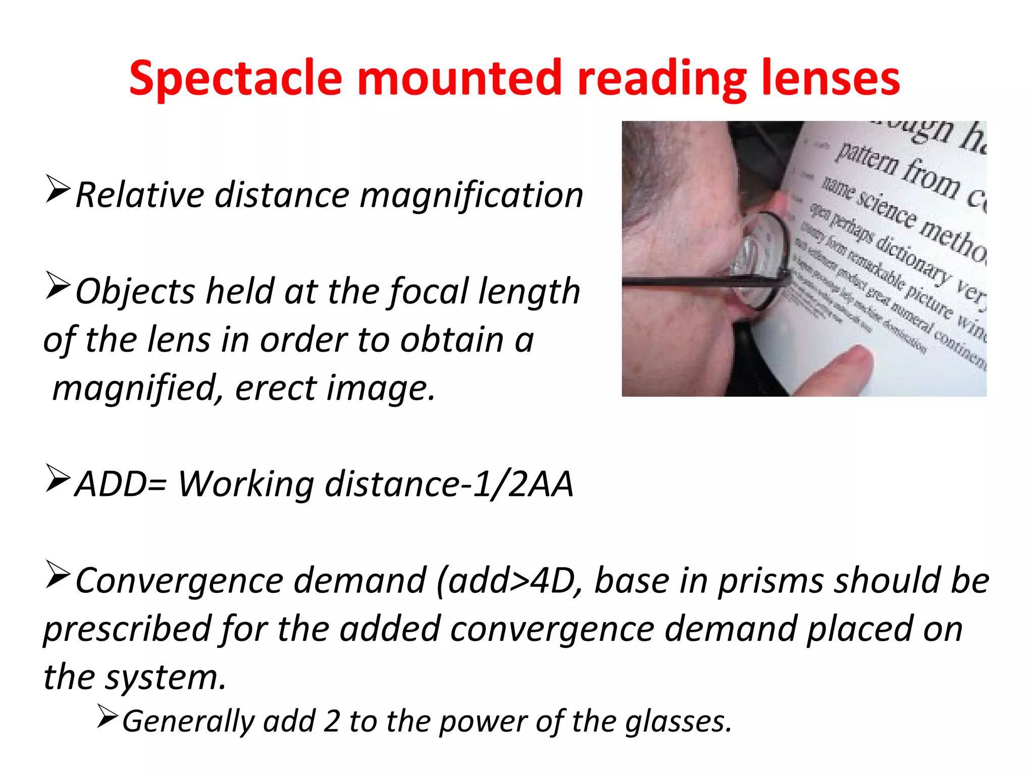 Low vision optical devices | PPT
