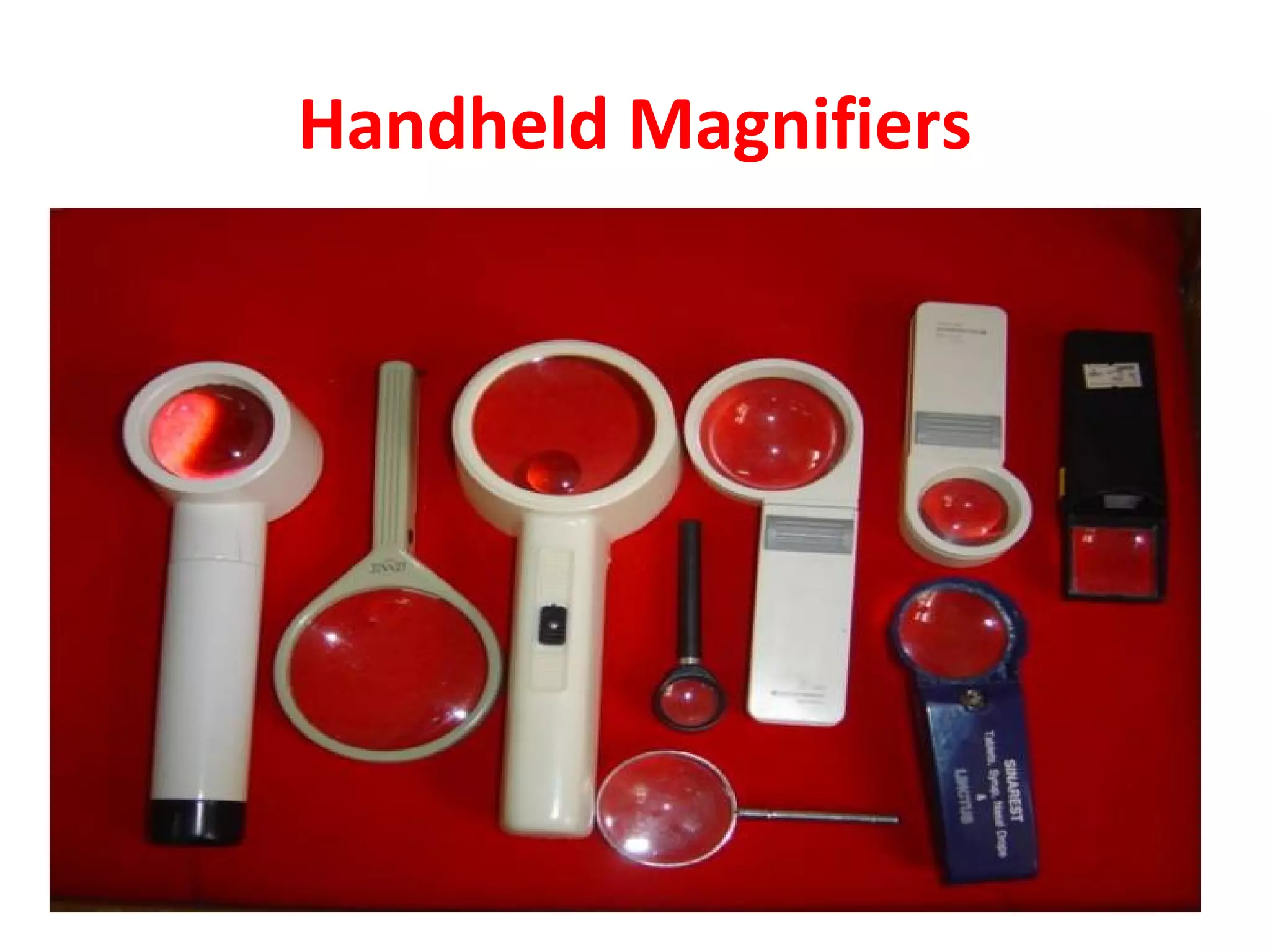 Low vision optical devices | PPT