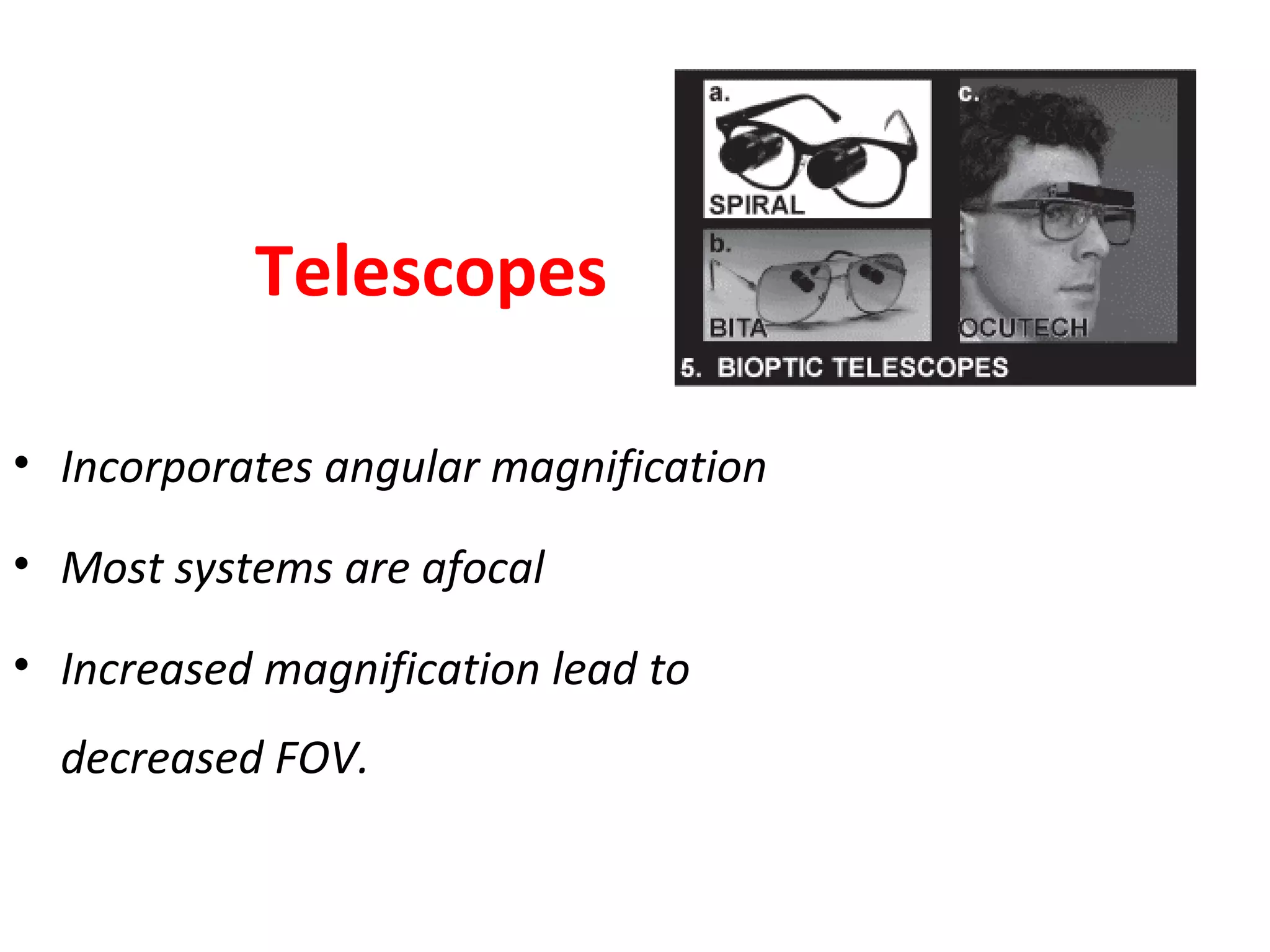 Low vision optical devices | PPT