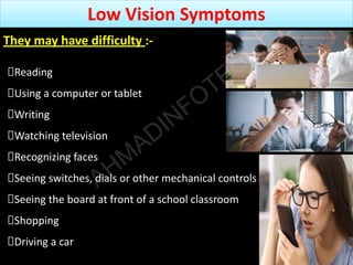 WHAT IS LOW VISION | LOW VISION INSTRUMENTS | LOW VISION SYMPTOMS ...