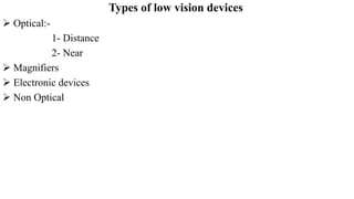Low vision Aids | PDF