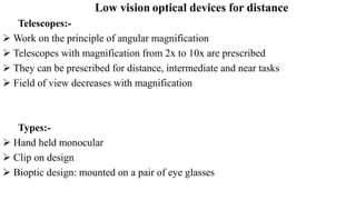 Low vision Aids | PDF