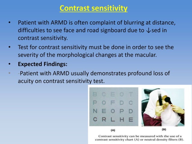 Low vision workup in ARMD | PPTX | Eye and Vision Conditions | Diseases ...