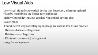 Low visual aids | PPTX