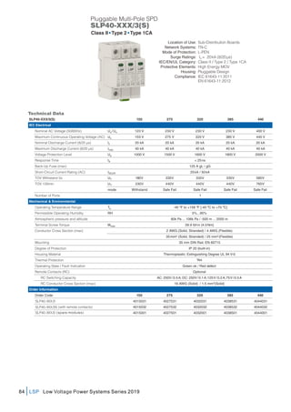 T2 AC Surge Protection | PDF