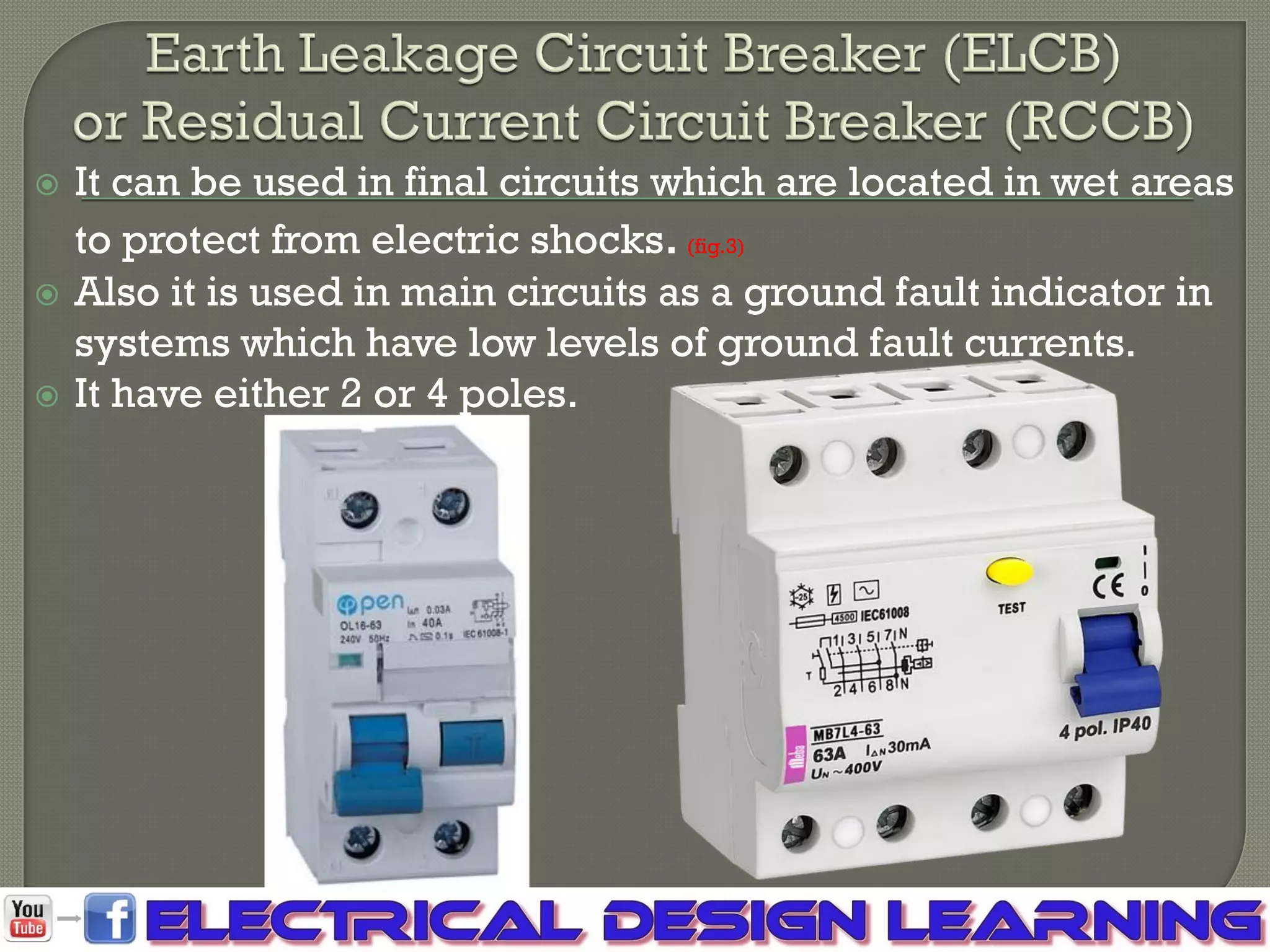 Low voltage circuit breakers | PDF
