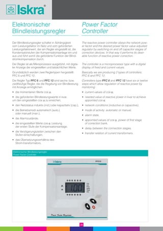 Low Voltage Power Factor Correction | PDF